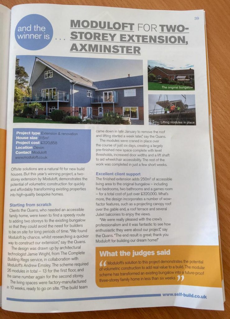 Build It Awards 2018 Winners Guide